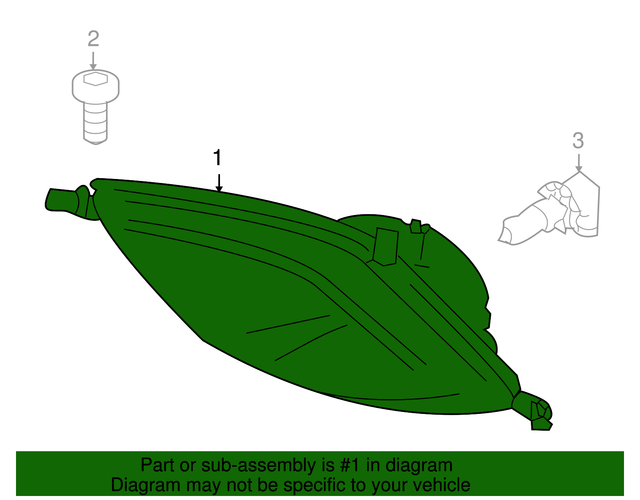 Porsche 955 Cayenne Fog Lights Left 95563116102 7l5941699 Ch1 for sale ...