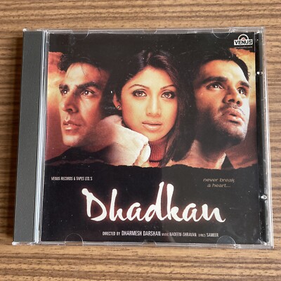 Dhadkan ~ Bollywood Movie Soundtrack - CD - Nadeem Shravan - Shilpa ...
