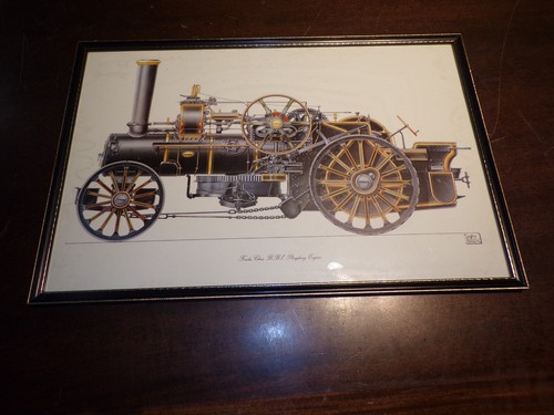 Cadre photo locomotive Fowles Class B B1 Ploughing Engine ( Geoffrey ...