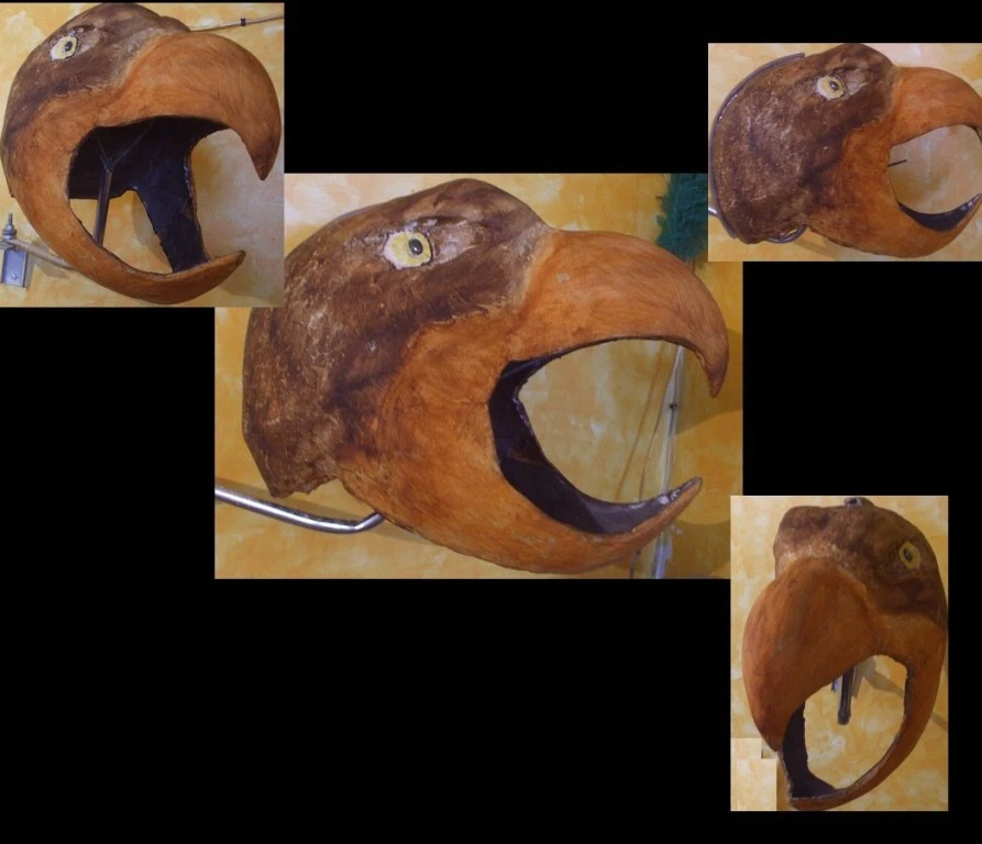 Aztec Eagle Warrior Headdress