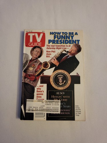 1993 January 16-22, TV Guide, Dana Carvey, (SM3) | eBay
