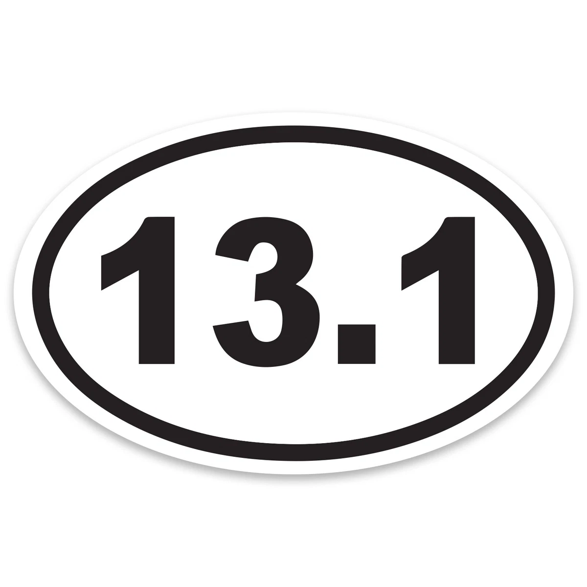 Running Race Stickers