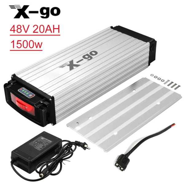 XGO E-Bike Battery with Rear Rack 48V/20Ah for sale online | eBay