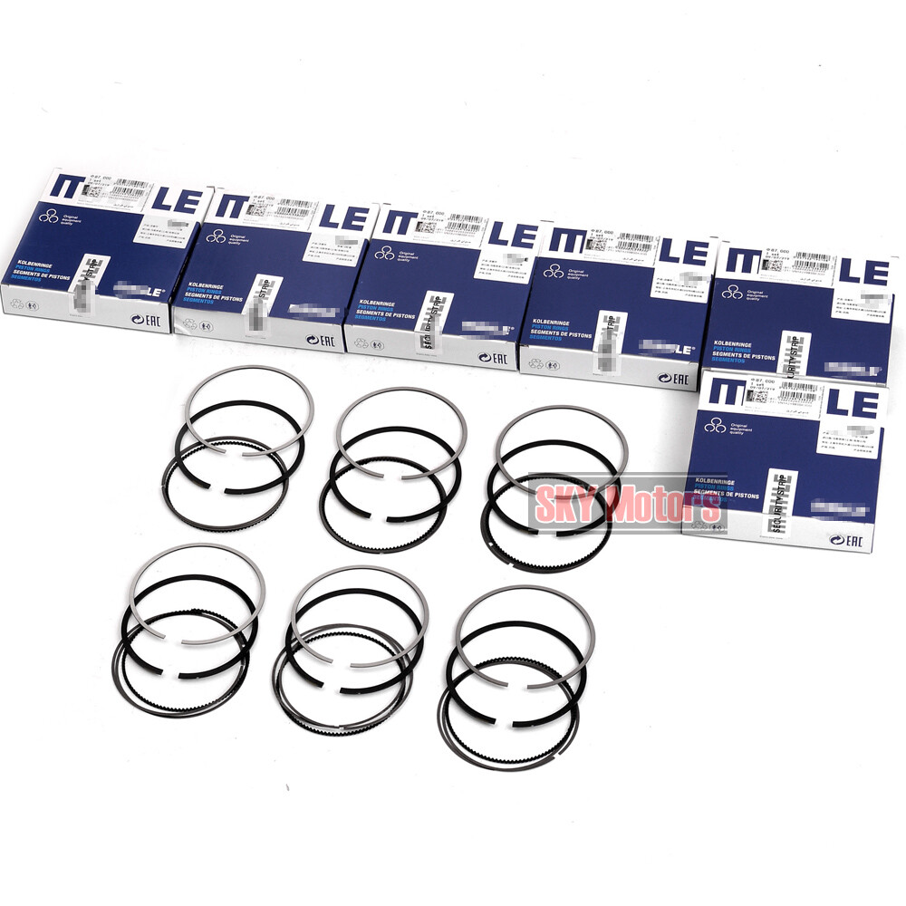 6x Piston Rings Set STD For BMW E46 E85 E86 S54B32 3.2 L6 M3 Z3 Z4 M ...