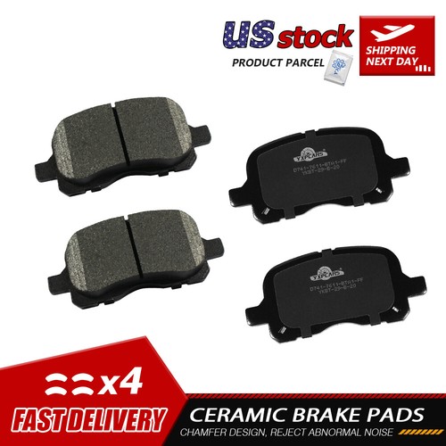 Front Ceramic Brake Pads For 1998 - 2002 Chevrolet Prizm Toyota Corolla ...