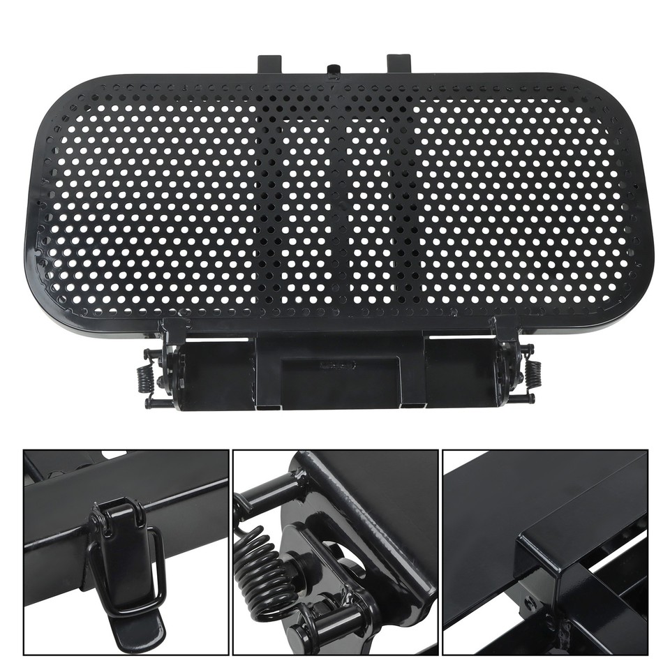Golf Cart Rear Seat Bag Holder Universal Foldable Upgraded Rear Seat ...