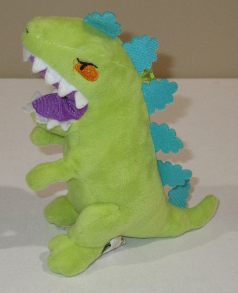 Nickelodeon Rugrats Reptar 7" Plush Dinosaur Stuffed Animal By Good ...