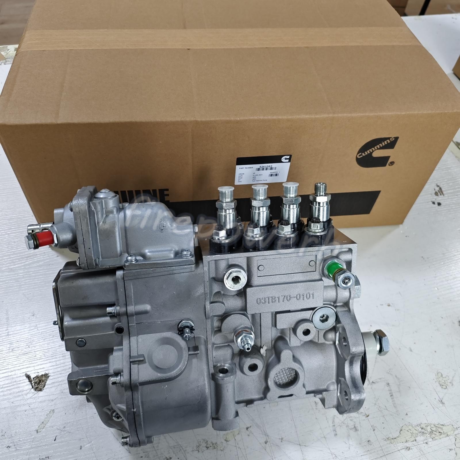 Cummins 4BT 4BTA 125HP 140HP FUEL INJECTION PUMP 3.9L Engine 5268997 ...