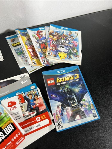 Lot of 30 Empty Nintendo Wii Game Cases, extra manuals and artwork ...