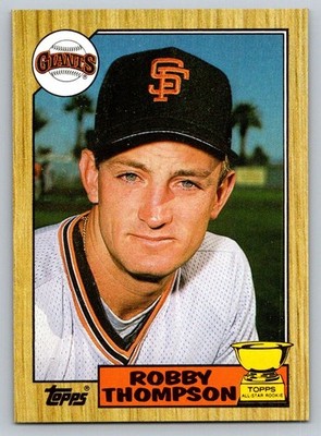 1987 Topps - Robby Thompson #658 | eBay