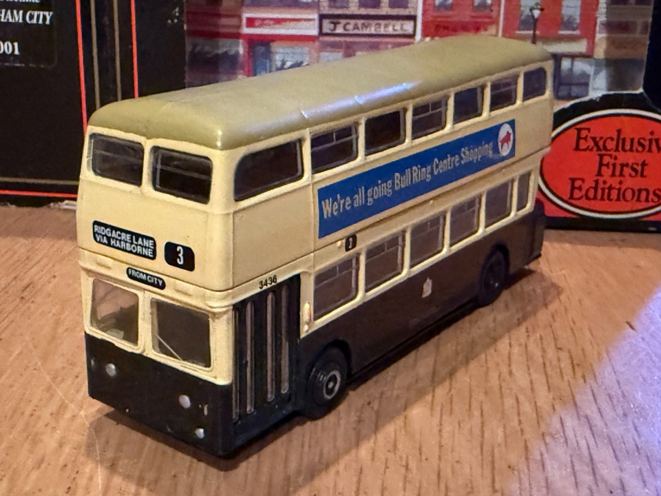 EFE 18001 - 1:76 Daimler Fleetline MCW Double Deck Bus - Birmingham ...