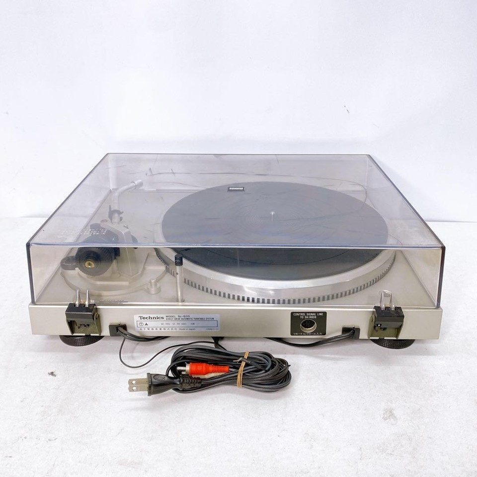Technics SL-Q33 Turntable DirectDrive Quartz FullAuto Vintage 1979 ...