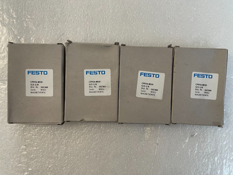 New! Festo CPV14-M1H-5LS-1/8 Nr. 161360 Solenoid Valve *** | eBay