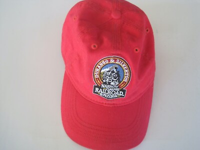 Baseball Hat Cap Durango & Silverton Railroad Museum Red | eBay