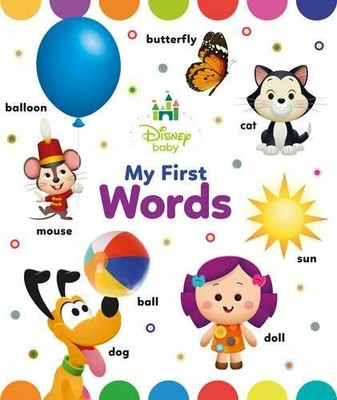 Disney Baby My First Words (Board Book) Book The Fast Free Shipping | eBay