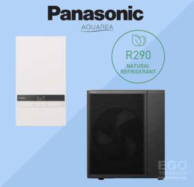 Wärmepumpe Luft Wasser PANASONIC R290 HydroSplit 5-9kW BAFA 65°C | eBay.de