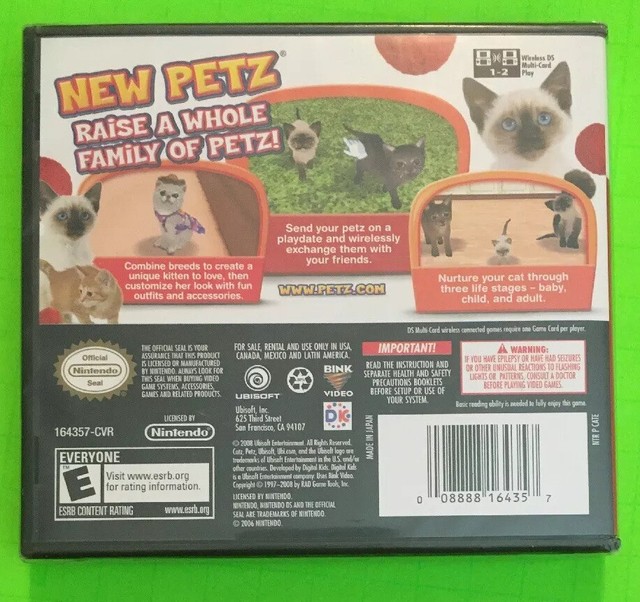 Petz: Catz Clan (Nintendo DS, 2008) for sale online | eBay