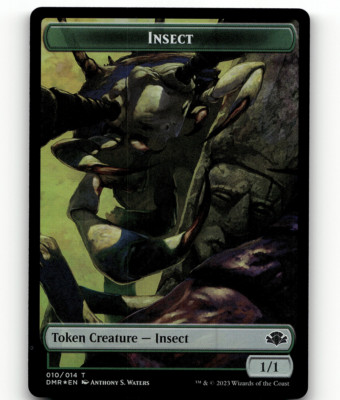 MTG Insect Griffin Double-sided Token FOIL Dominaria Remastered Token ...