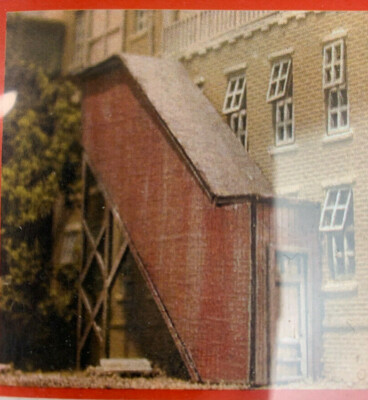 N Scale Bar Mills Covered Stairwells 2-pak Structure Detail Kit # 0305 ...