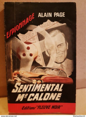 Alain Page: Sentimental mr Calone/ Fleuve noir 1964 | eBay