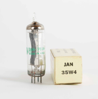 GE JAN 35W4 NOS Vintage Vacuum Tube One Year Warranty | eBay
