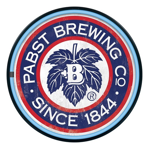 Pabst Brewing Company Since 1844 - PBR Blue Ribbon LED Neon Style Bar ...