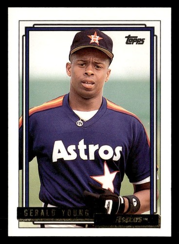 Gerald Young 1992 Topps Card #241 Houston Astros | eBay