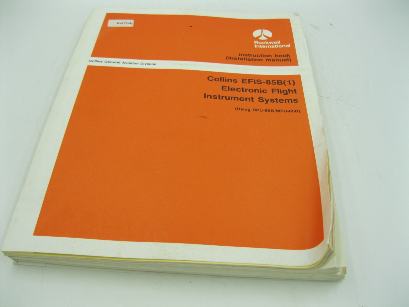 Rockwell Collins EFIS-85B Instruction/Install Manual 2nd Edition 523 ...