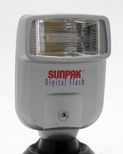 Sunpak Digital Flash Electronic Shoe Mount Flash DSLR Digital Universal ...