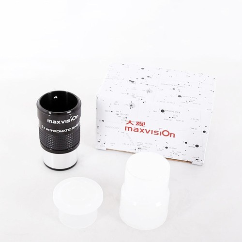 Maxvision 31.7mm Power Barlow Lens 2X/3X 1.25 Inch Metal Focal Extender ...