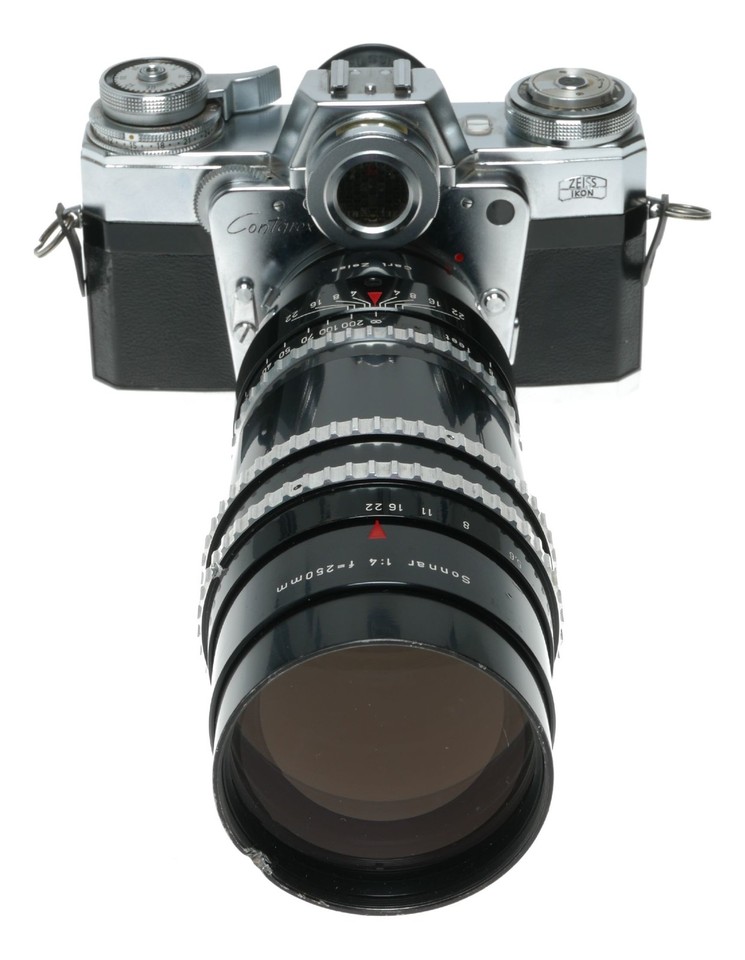 Zeiss Ikon Contarex Bullseye SLR film camera Distagon Sonnar Planar | eBay