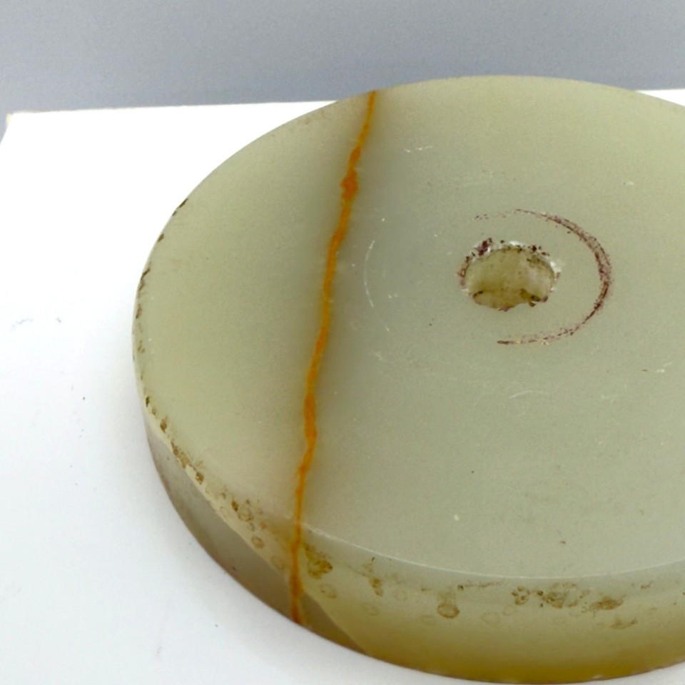 Vintage Onyx Marble Round Multicolor Spacer Break Stand Table Floor ...