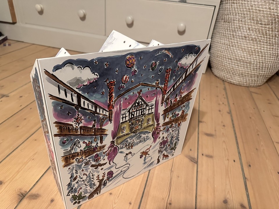 Liberty of London EMPTY Advent Calendar 2024 With Tissue For Refill ...