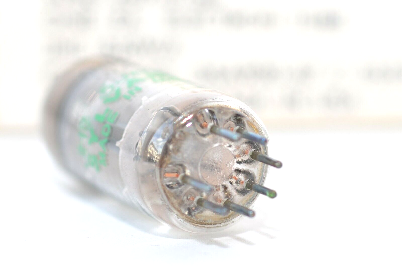 Vintage MIL spec Sylvania JHS 6J6WA / ECC91 Doppel Triode Röhre Tube ...