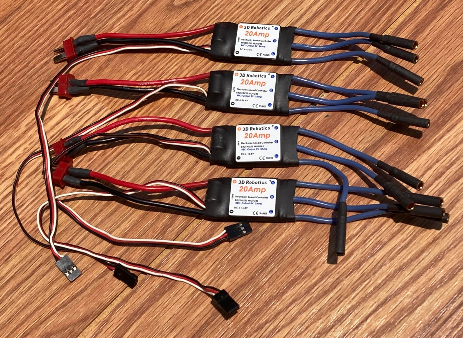 3D Robotics ESC Multicopter Drone Motor Electronic Speed Controller Set ...