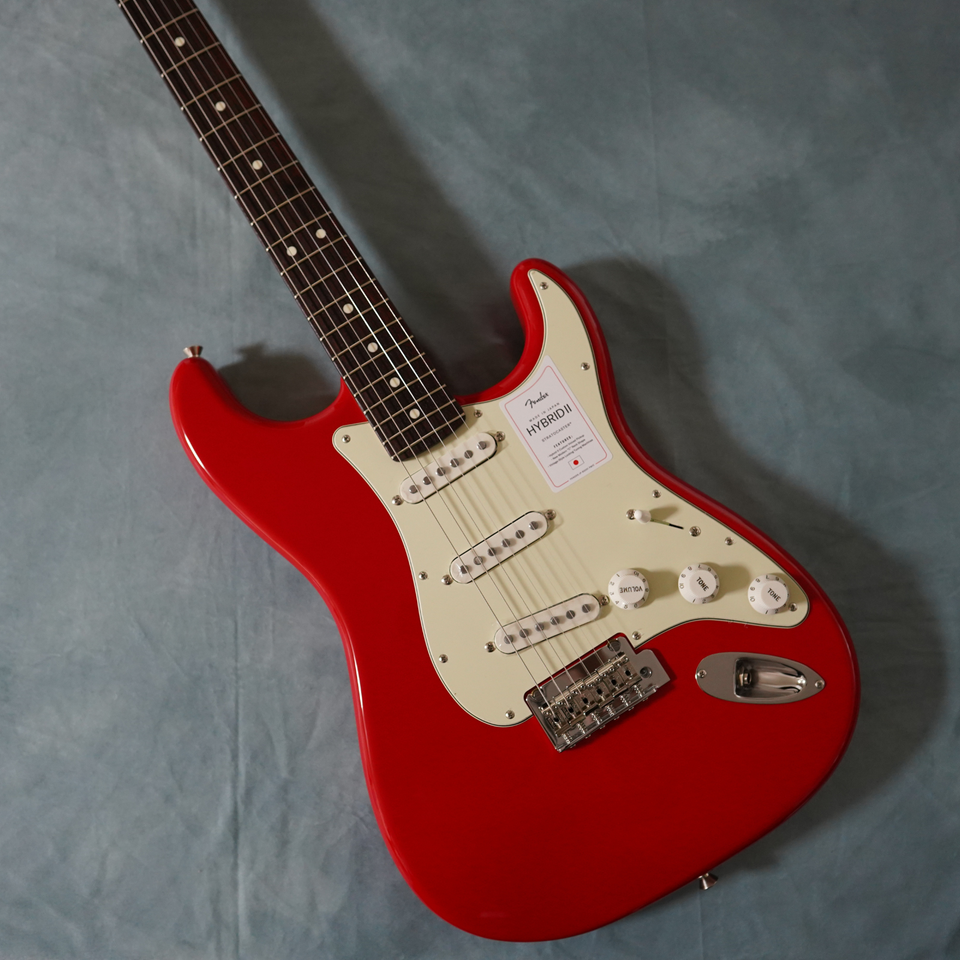 Fender Made in Japan Hybrid II Stratocaster Rosewood Modena Red ...