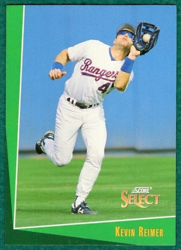 Kevin Reimer - 1993 Score Select #268 - Texas Rangers Baseball Card | eBay