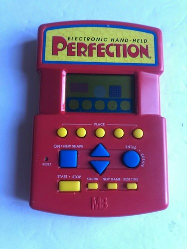 Milton Bradley 1996 Perfection Electronic Handheld Game | eBay
