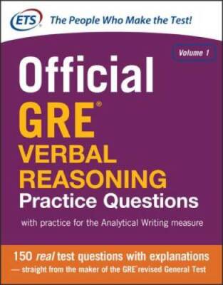 Official GRE Verbal Reasoning Practice Questions (Test Prep ...