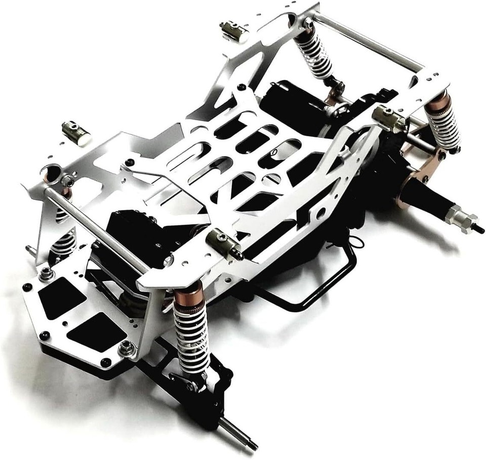 Aluminum Chassis for TAMIYA 1/10 Grasshopper/DT-04/SRB/ORV/CW-01/WILD ...
