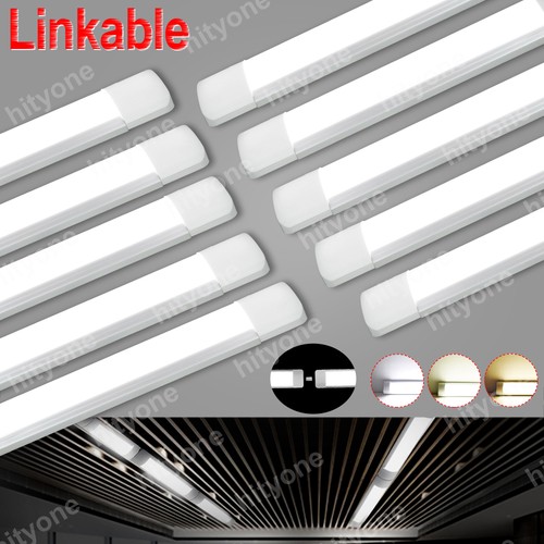 LED Batten Light Ceiling Tube Fluorescent Daylight 2FT 4FT 5FT 6FT ...