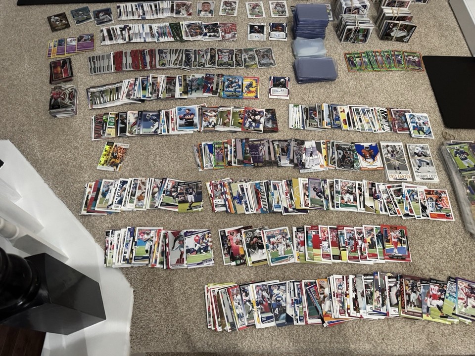 Big Sports Card Lot Huge Collection - Rookies, Autos, Numbered Cards ...