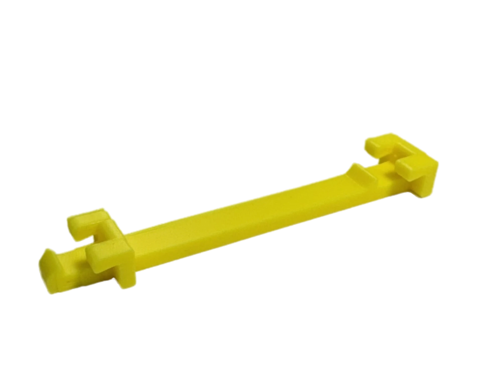 6pc Yellow Slot Car BTO HO Track Supports Struts for Tyco Multi Layer ...