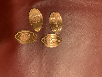 4 Hard Rock Elongated pressed pennies | eBay
