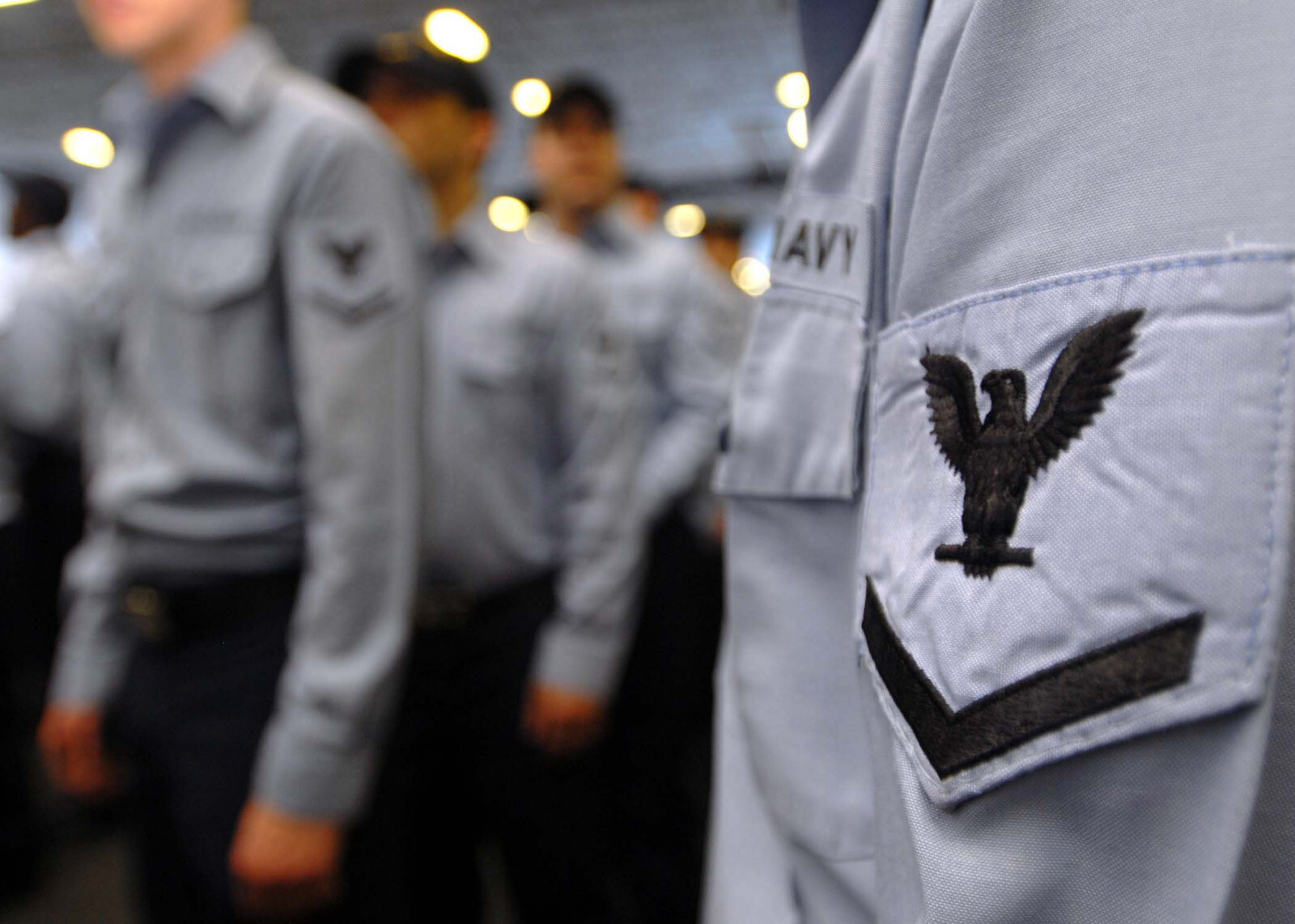 3rd CLASS PETTY OFFICER LAPEL HAT PIN MADE IN THE US NAVY E-4 PO3 CROW ...