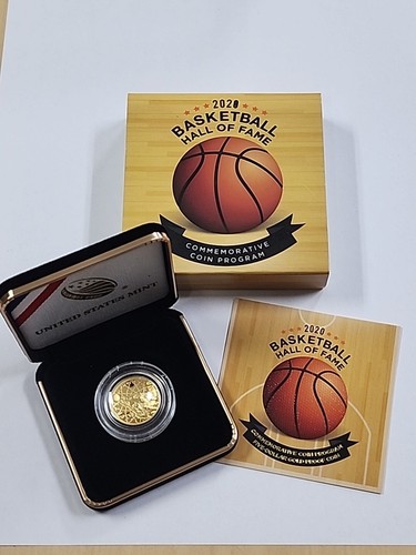 2020 Basketball Hall of Fame Commemorative Proof Gold Coin | eBay
