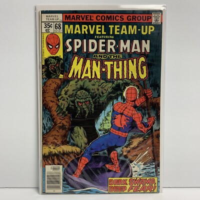 Marvel Team-Up #68 Man-Thing 1st Appearance of D'Spayre - 1974 Marvel ...