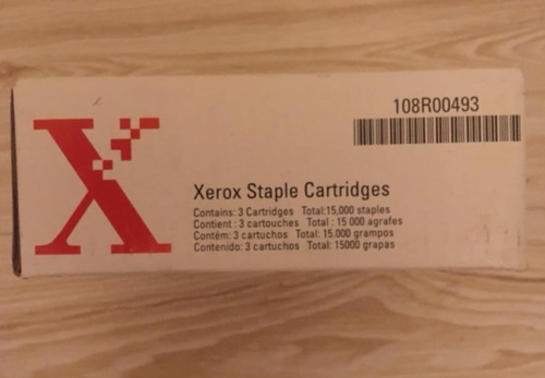New Genuine Original Xerox 108R00493 Staple Cartridges (108R493) 15,000 ...