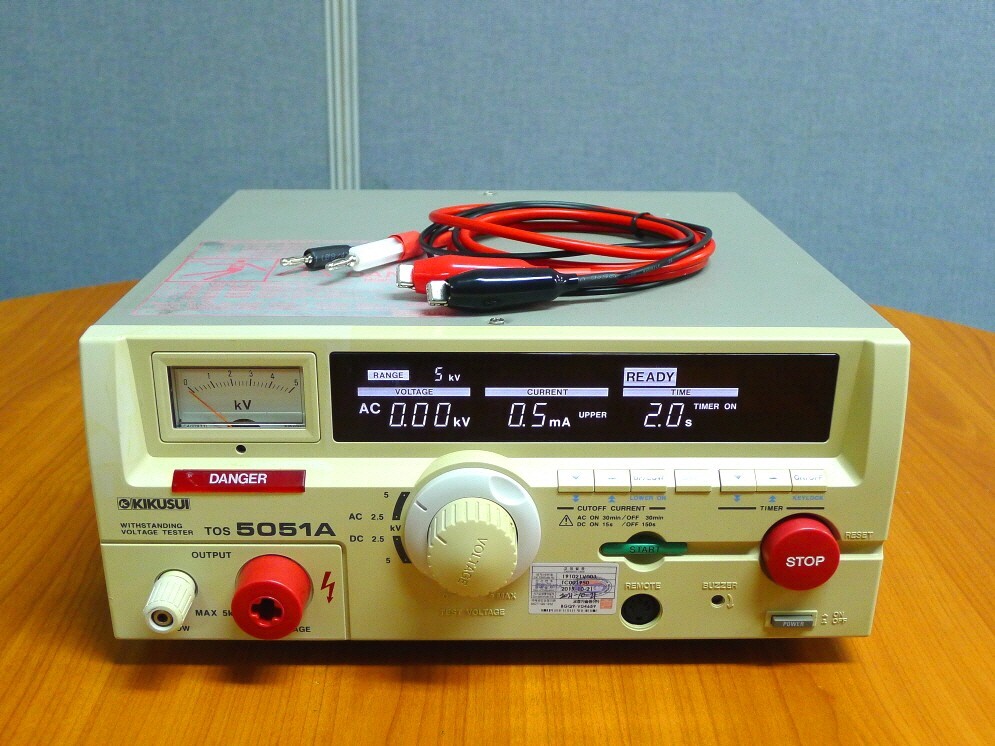 KIKUSUI TOS5051A AC/DC WITHSTANDING VOLTAGE TESTER | eBay