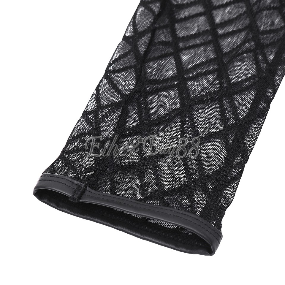 Muscle Comfy Mesh Net Fishnet Sheer Mens Vest Sleeveless Shirt Tank ...